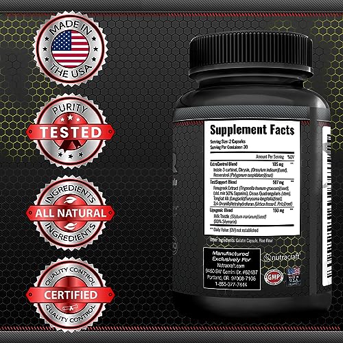 PCTPower #1 Post Cycle Therapy Supplement - 3-in-1 PCT Supplement With ...