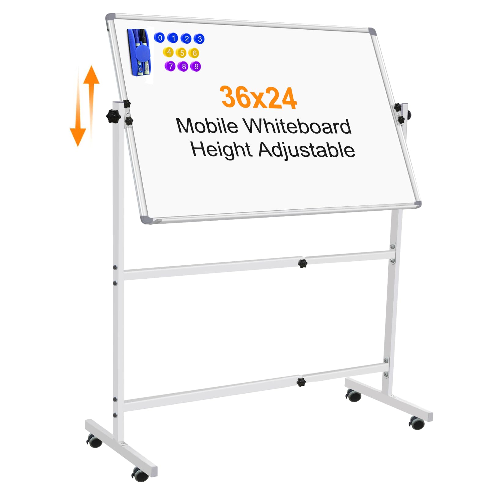 Mua CALENBO Dry Erase Board with Stand 36 X 24, Whiteboard with Stand ...