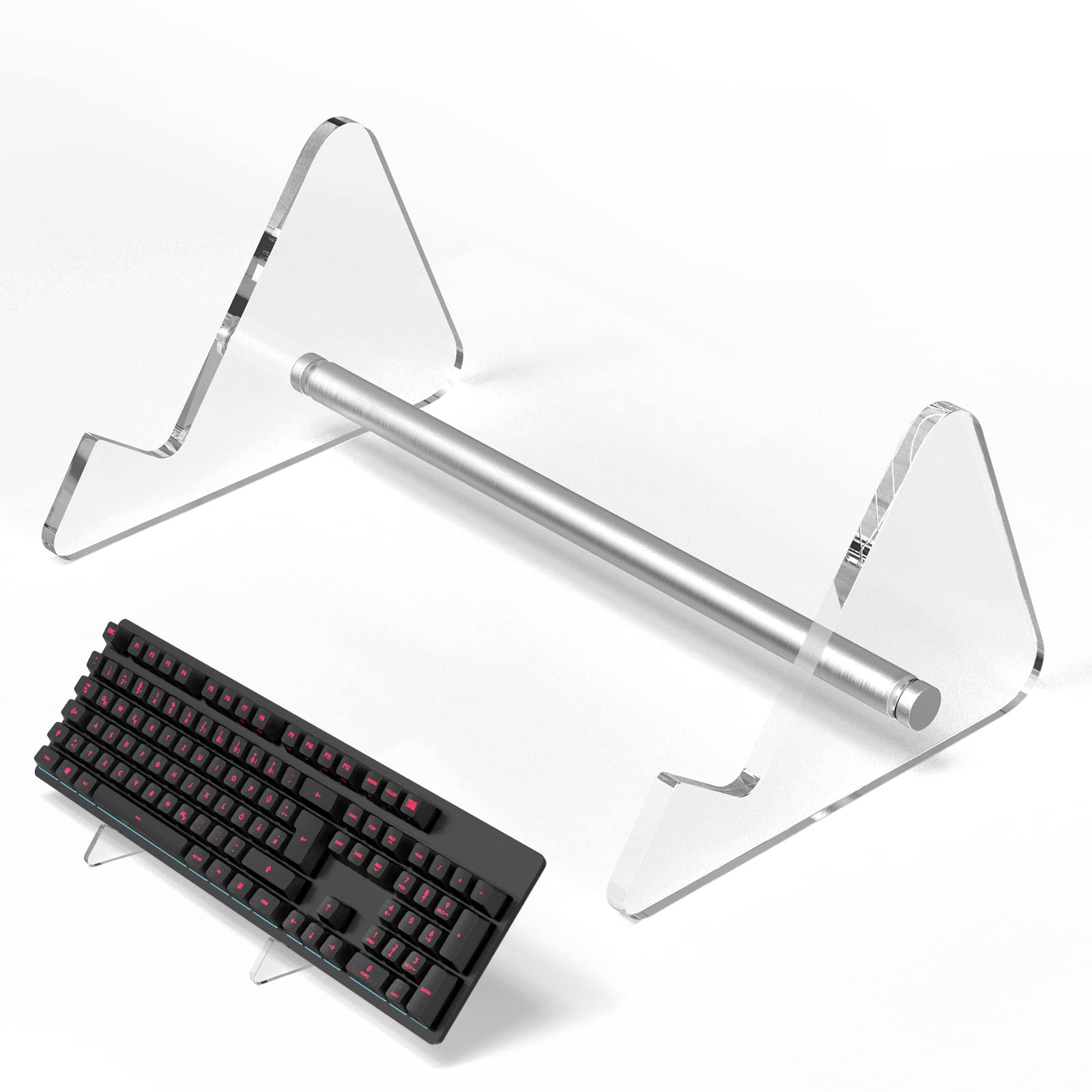 YIMAGUJRX RUNJRX Keyboard Stands 1-Tier, Mechanical Keyboard Acrylic ...