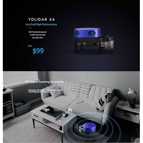 Mua SmartFly info YDLIDAR X4 Pro 360 Degree 2D LIDAR Lidar Range 12Hz ...