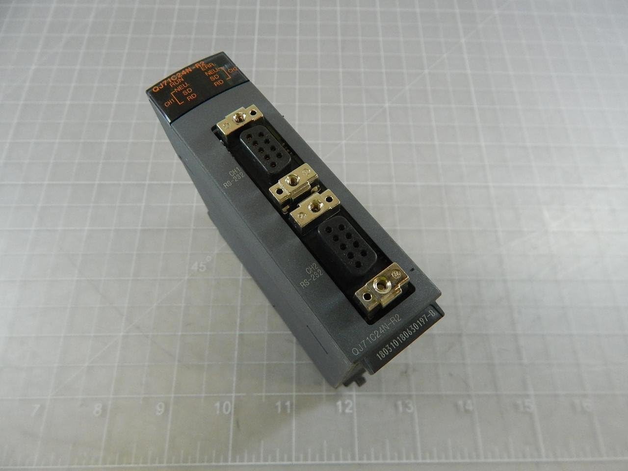 Mitsubishi QJ71C24N-R2 módulo de comunicación, RS-232 X 2, 50-230400 ...