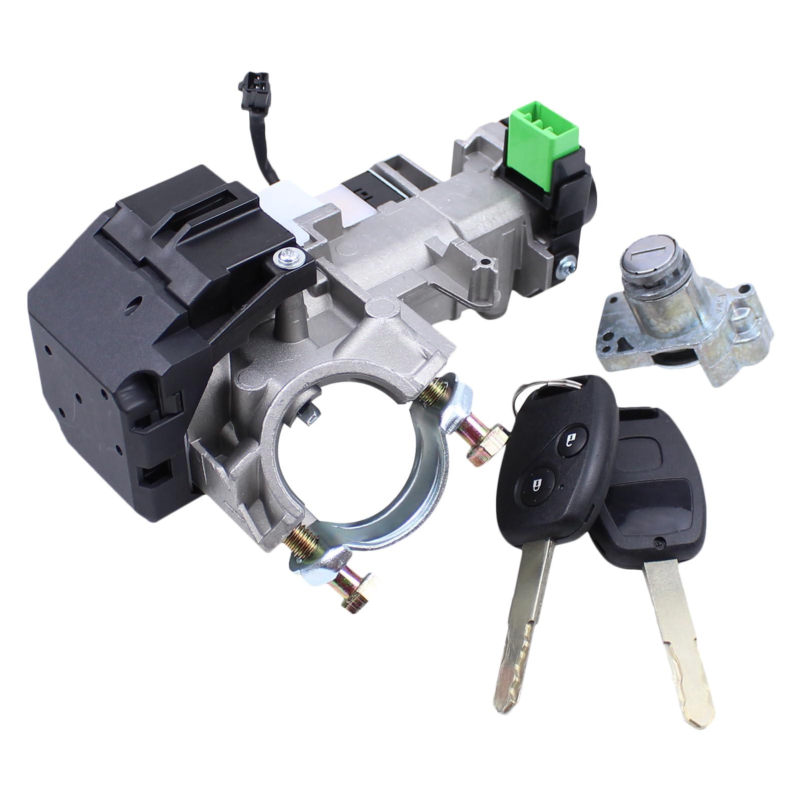 MOTOKU Ignition Switch and Door Lock Cylinder Assembly with 2 Keys for ...