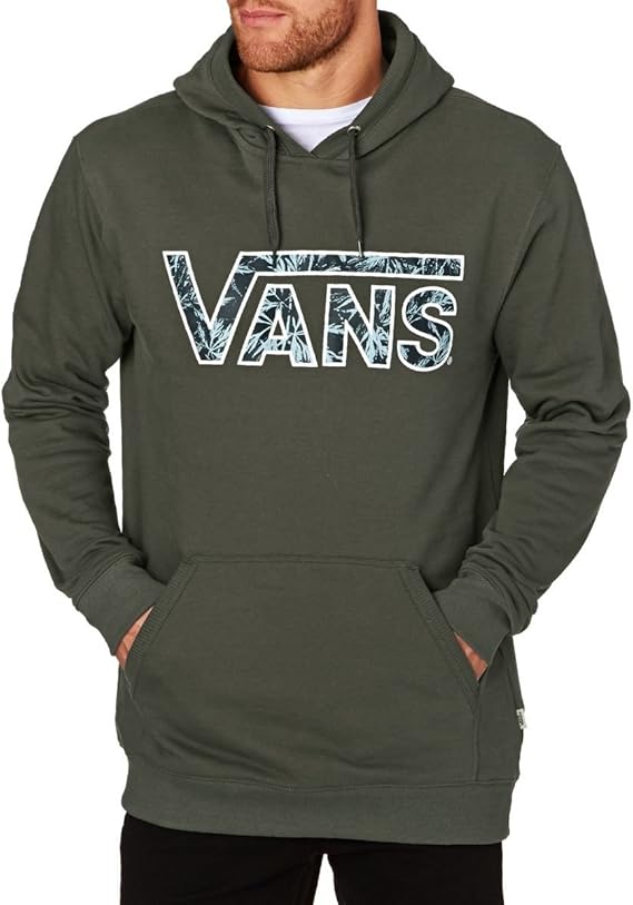 Vans - Sudadera clásica para Floral Logotipo Sudadera con Capucha para ...