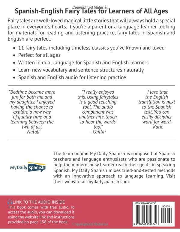 Mua Bilingual Fairy Tales in Spanish and English: A Story Collection ...