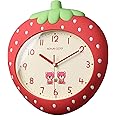 Amazon.com: Decorative Strawberry Wall Clock 12 Inch Silent Non Ticking ...