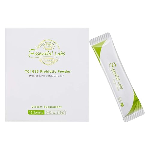 Essential Lab 100% Natural Probiotic Powder, Produce Four Times More ...