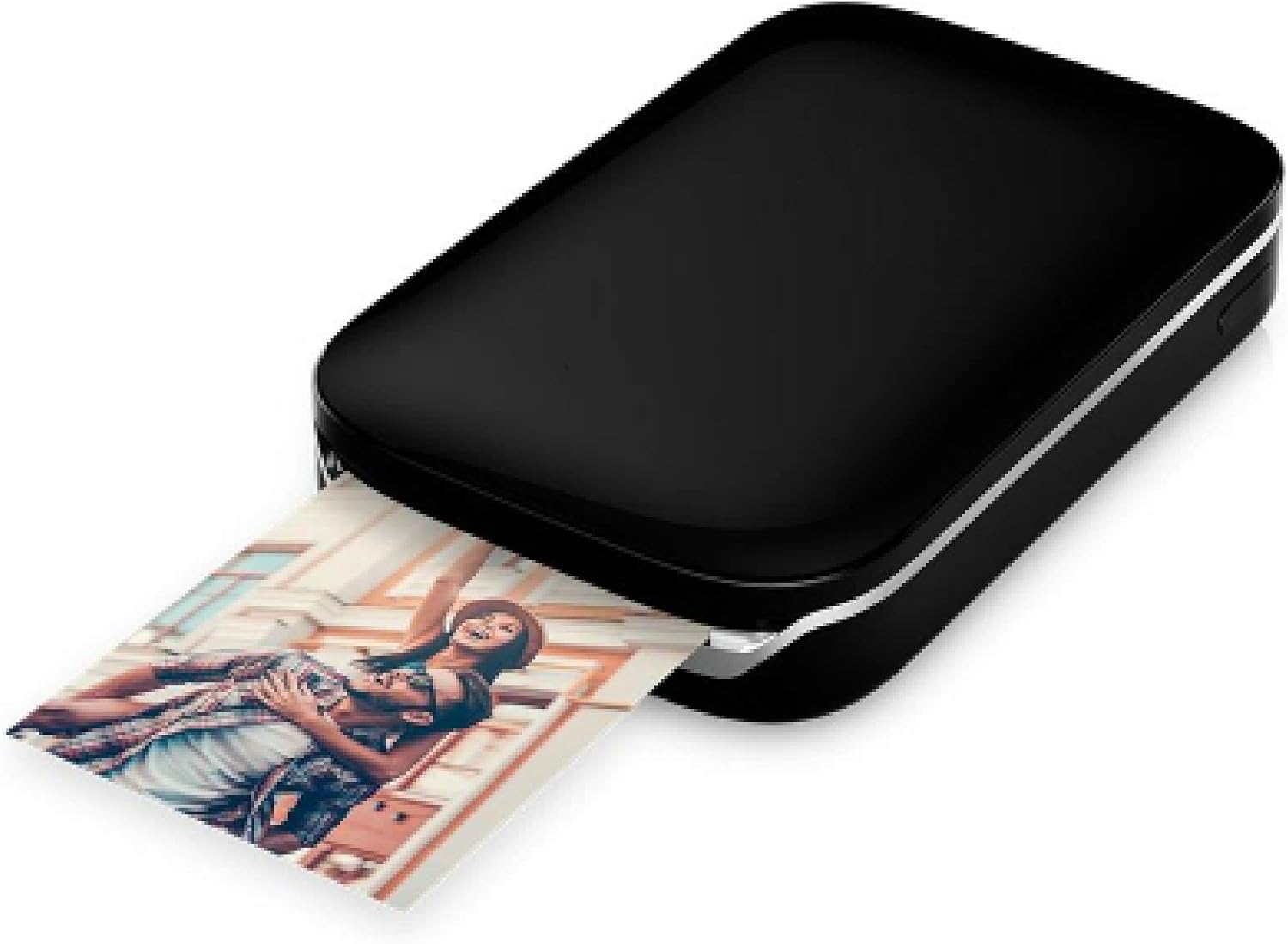 BECCYYLY Mini imprimante Photo imprimante Photo téléphone Portable ...