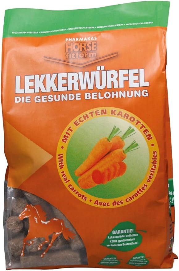 HORSE fitform Friandise à la Carotte pour Cheval 1 kg: Amazon.fr ...