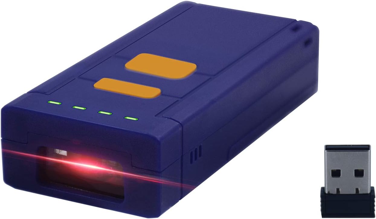 Alacrity Bluetooth Barcode Scanner 2D,3in1 Bluetooth 2.4G Wireless USB ...