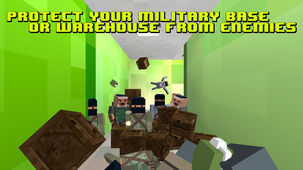 Pixel Battlefield: Block Shooter 3D:Amazon.it:Appstore for Android