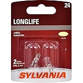 Amazon.com: SYLVANIA 37 Long Life Miniature Bulb, (Contains 2 Bulbs) : Automotive