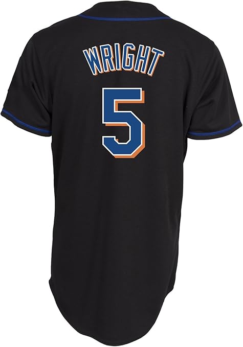 Amazon.com : MLB David Wright New York Mets Replica Away Jersey (Large ...