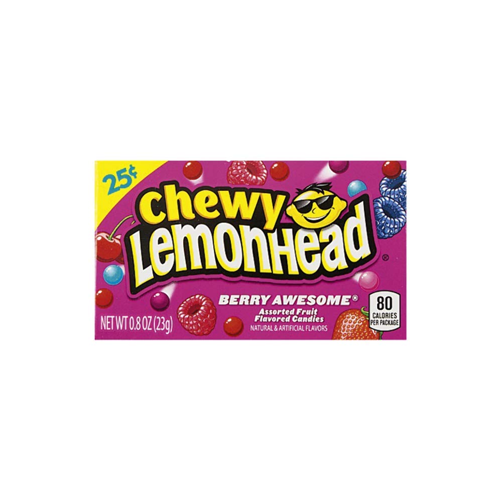 Chewy Lemonhead Berry Candy 24 Packages- 1.08 OZ (31g) each: Amazon.de ...