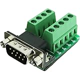 Amazon.com: Avanexpress DB9 Breakout Connector RS232 Serial 9 Pin Connector Db9 Terminal Female ...