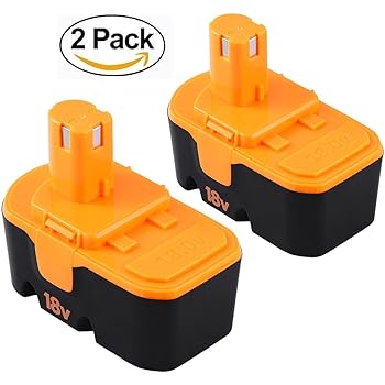 Ryobi P102 18 Volt One Lithium Ion Compact Battery: Amazon.ca: Tools ...