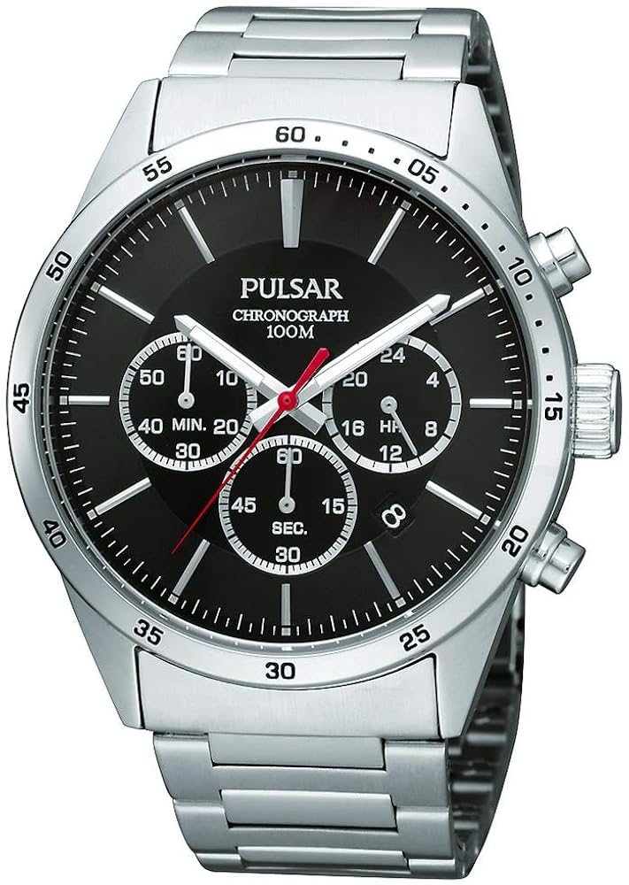 Pulsar Uhren Men's Quartz Watch Modern PT3005X1 with Metal Strap ...