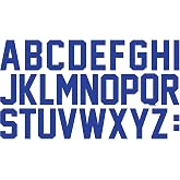 Amazon.com: Fanbay 52 Pieces 3 Inch Iron On Letters Heat Transfer ...