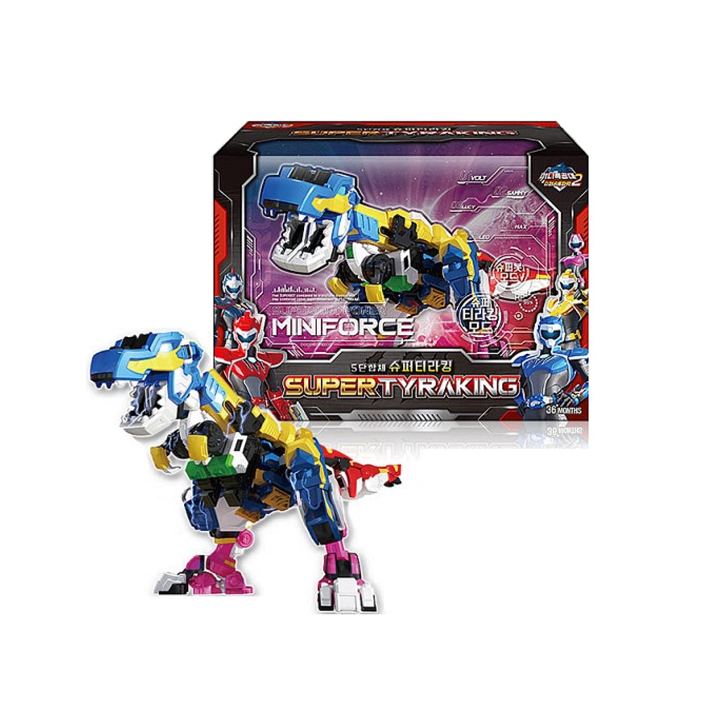 Mua Miniforce X MiniForce Super Dino Power2 Super TyraKing Transformer ...