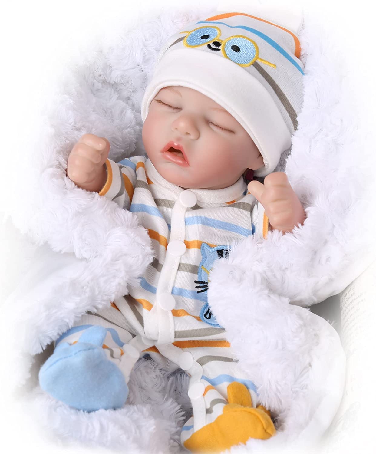 CARANOVO Reborn Baby Dolls - 12 Inch Realistic Sleeping Newborn Small ...