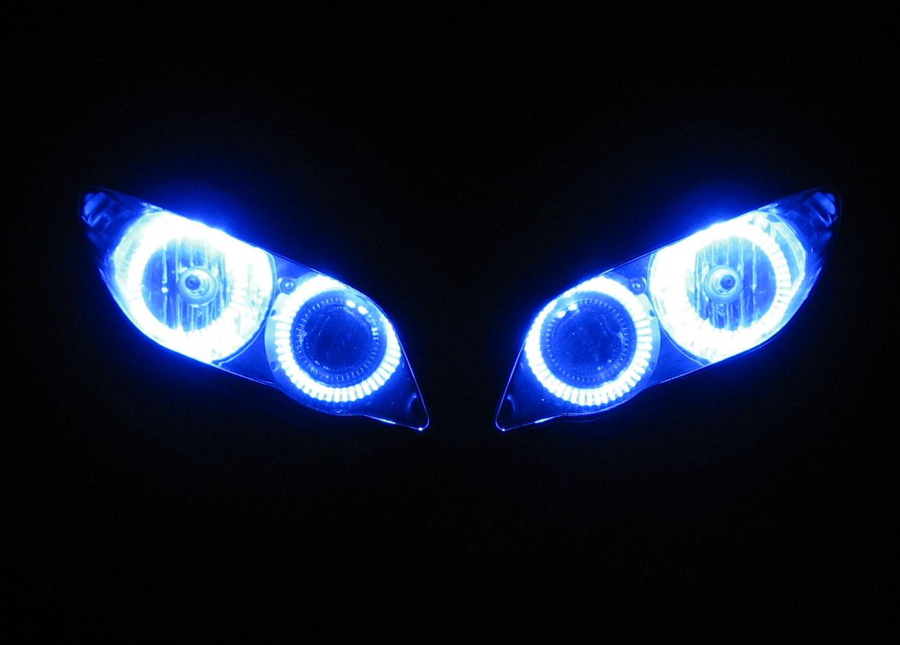 $18/mo - Finance CCFL Demon Halo Angel Eyes Headlight Kit for Yamaha ...