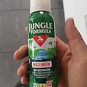 Jungle Formula Maximum Insect Repellent Spray with DEET, 125 ml: Amazon ...