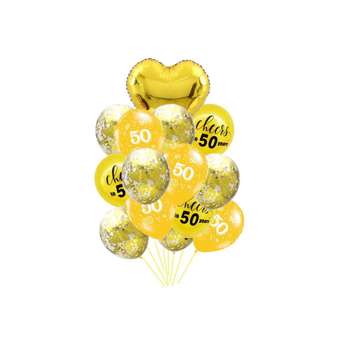 Materiali per hobby creativi FACHY 50° Compleanno Festa Decorazioni ...