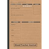 Mood Tracker Journal - Daily Mood Tracker Notebook | Daily Health ...