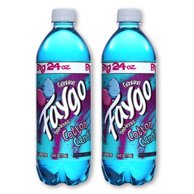 Amazon.com : Faygo Cotton Candy - 24 oz - 2 Pack : Grocery & Gourmet Food
