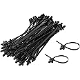 Amazon.com: XINGO 100PCS Fir Tree Nylon Push Mount Cable Zip Ties, Heavy Duty Wire Ties, 2 in 1 ...