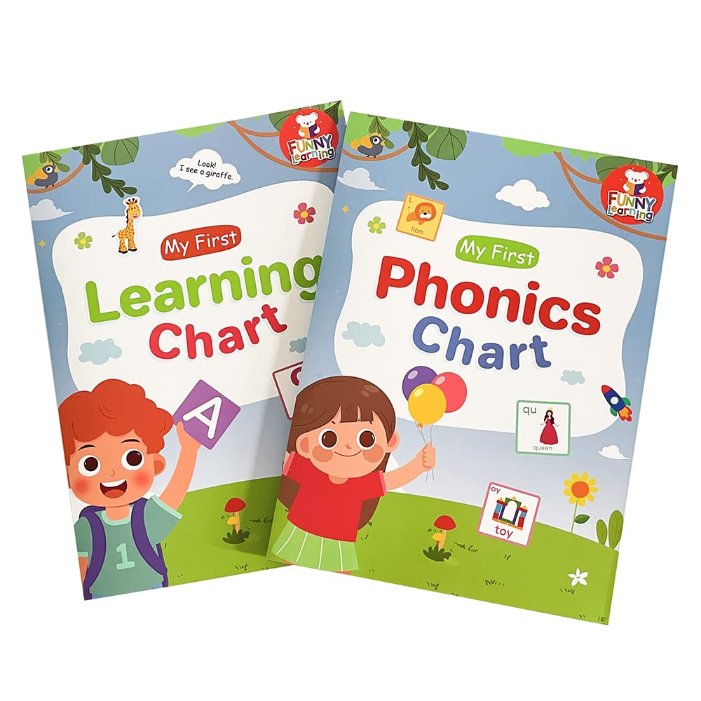 Mua My First Learning Chart and My First Phonics Chart Set Words ...