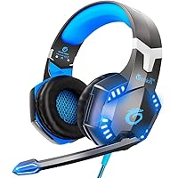 Amazon.com: VersionTECH. G2000 Gaming Headset for PS4 PC Xbox One PS5 ...