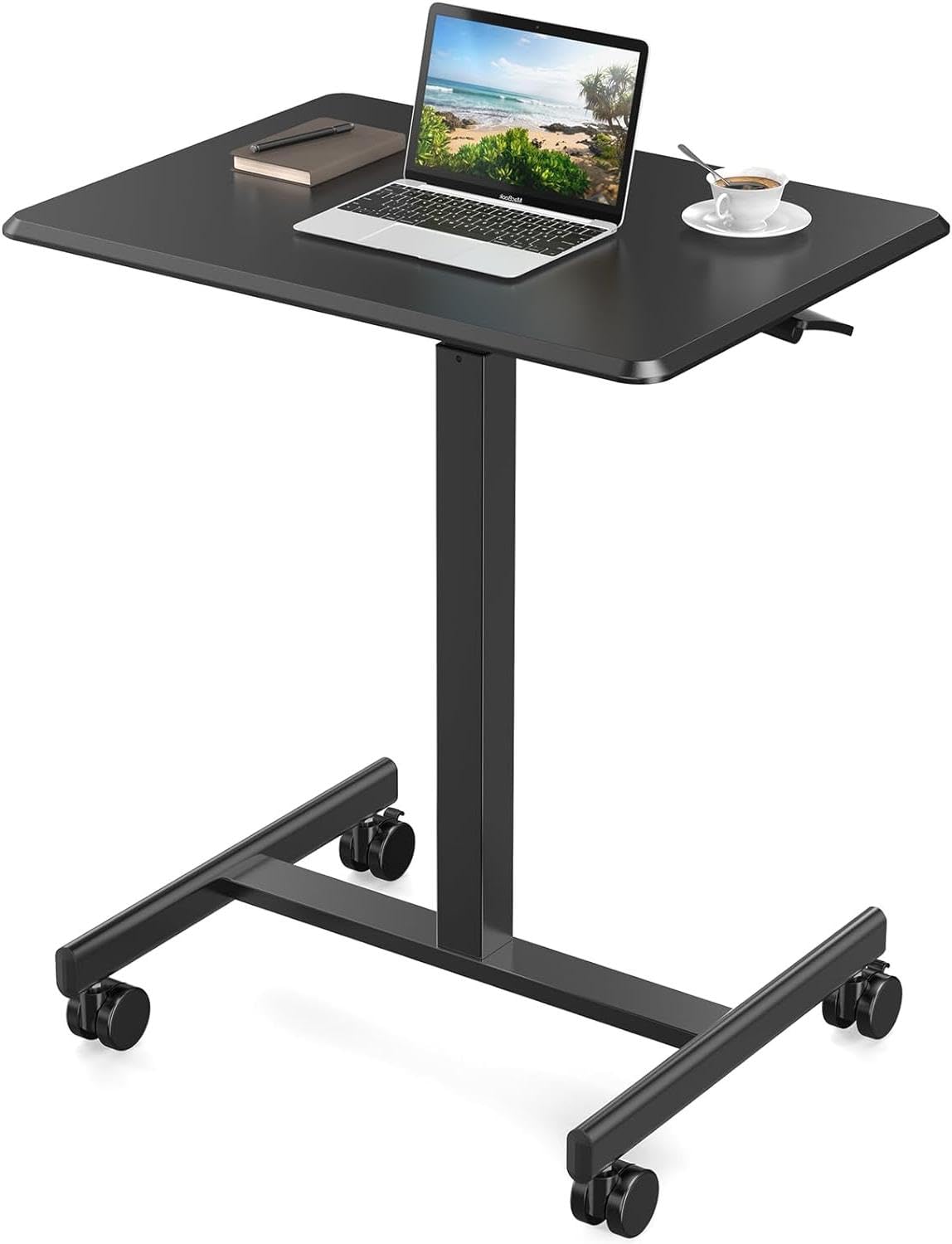 Mua Sweetcrispy Small Mobile Rolling Standing Desk - Overbed Table, Teacher Podium with Wheels ...