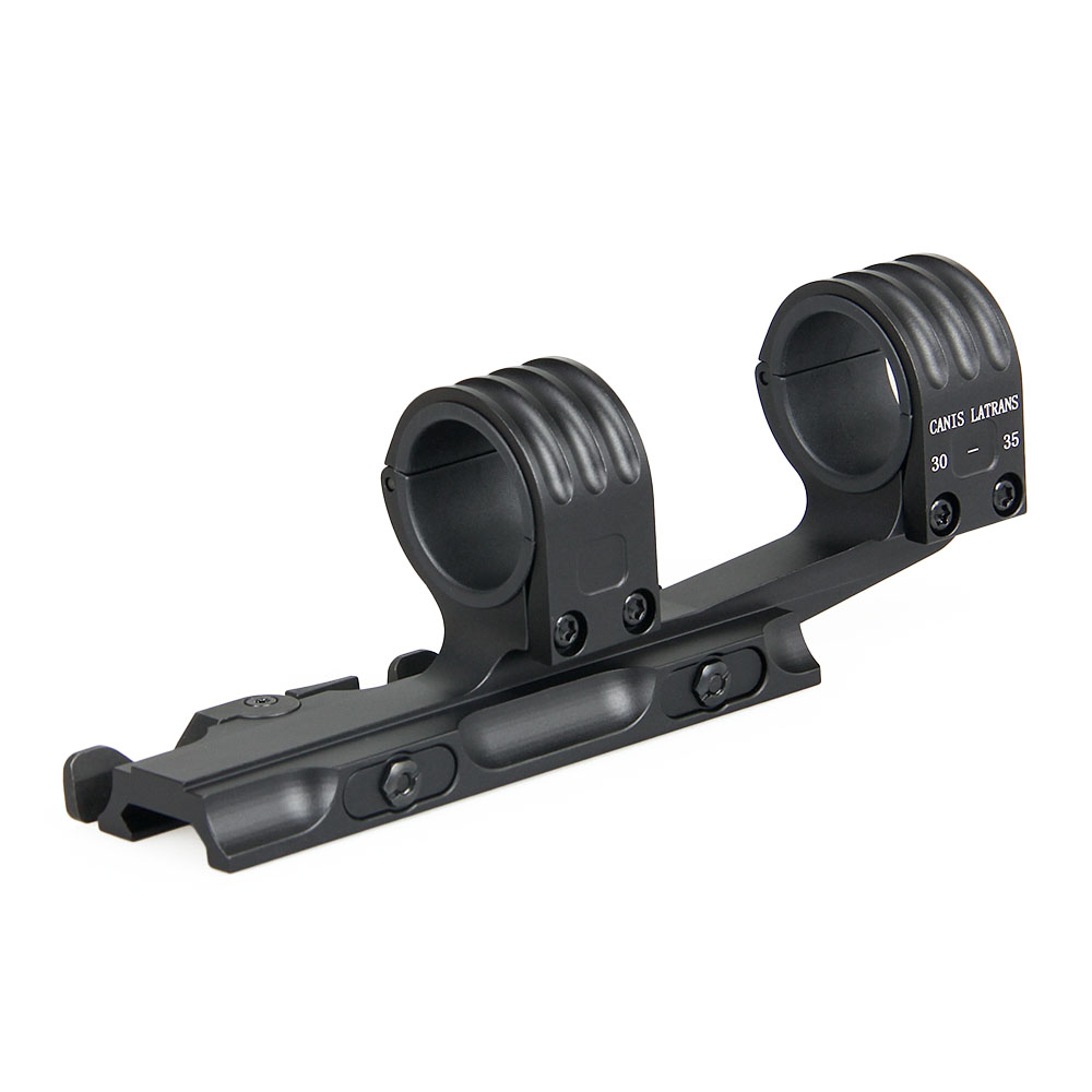 Watch CANIS LATRANS Rifle Scope Mount 30mm/35mm Quick Release Dual Ring ...