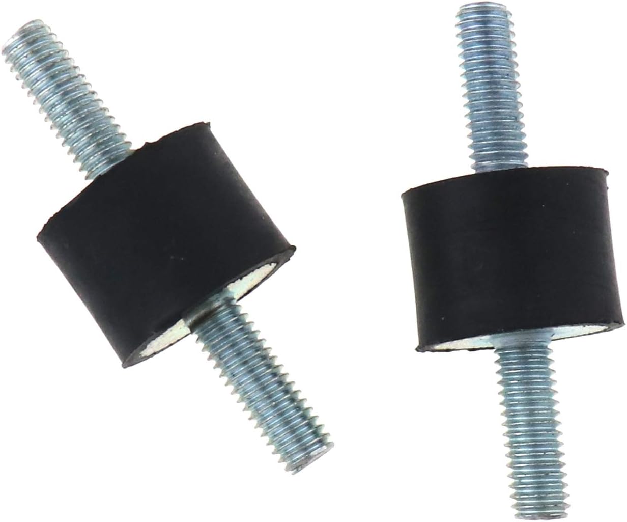 20x15mm Rubber Mounts M6 Double Ends Screw Absorber Anti Vibration ...