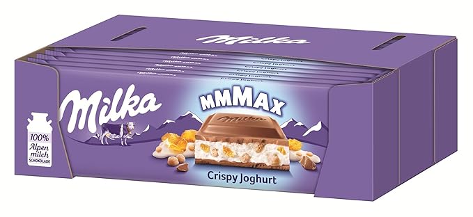 Milka Crispy Yoghurt, 4 x 300 g: Amazon.co.uk: Grocery