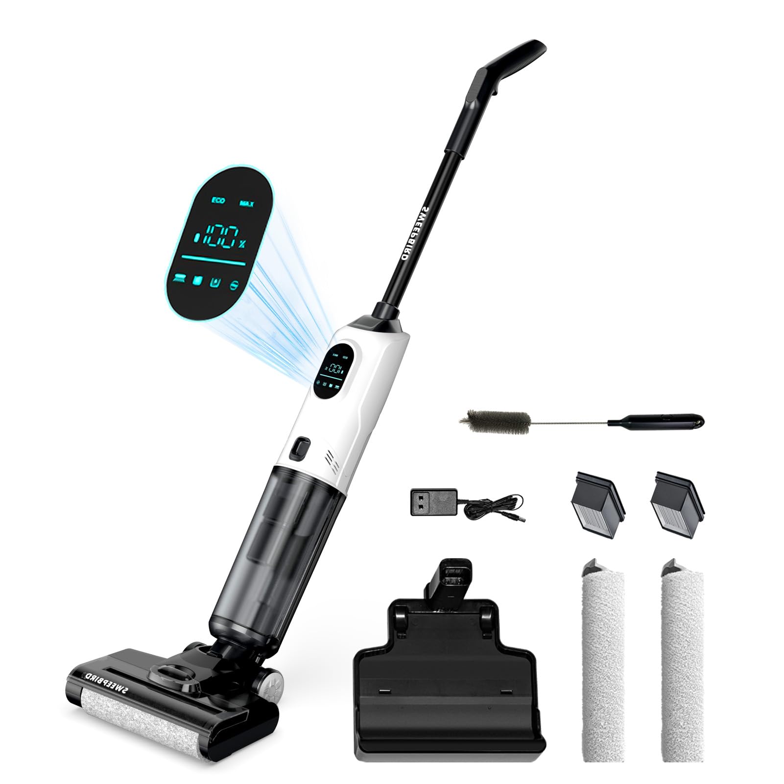 Mua SWEEPBIRD Pro Wet and Dry Vacuum Cleaner, Cordless Hardwood Floors ...