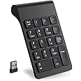 Amazon.com: cimetech Wireless Number Pad, 2.4G Numeric Keypad Numpad with USB Receiver, 18 Keys ...