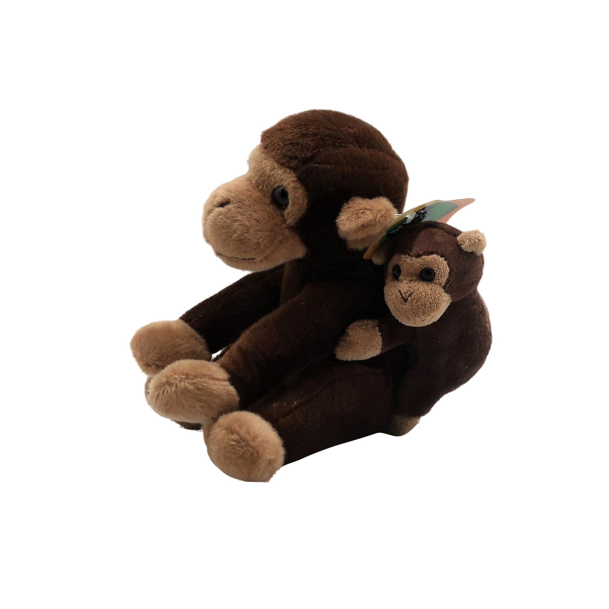 Mua Mom and Baby Mini Monkey Stuffed Animals for Boys and Girls, Safari ...