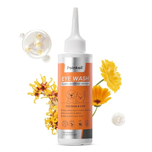 Pointail Dog Eye Drops, Eye Infection Treatment for Dogs and Cats, Eye ...
