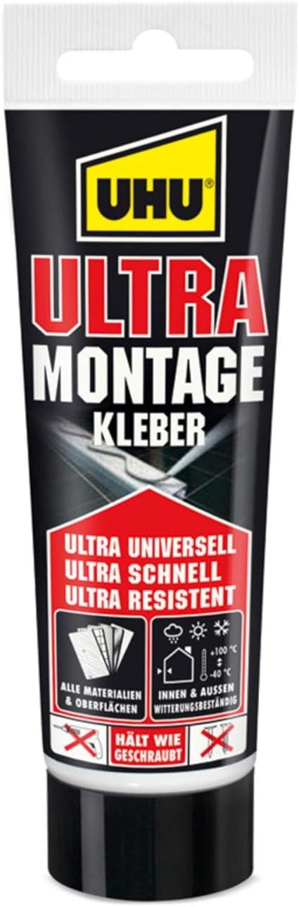 UHU 44310 - Ultra Montagekleber, Tube mit 100 g: Amazon.de: Baumarkt