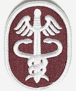 Amazon.com: Swords Snakes Medic Patch Maroon White