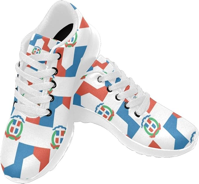 Amazon.com | EZ Tuxedo Dominican Republic Flag Women's Fashion Sneakers ...