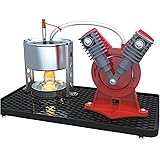 Amazon | Sunnytech Mini Hot Air Stirling Engine Motor Model Educational ...