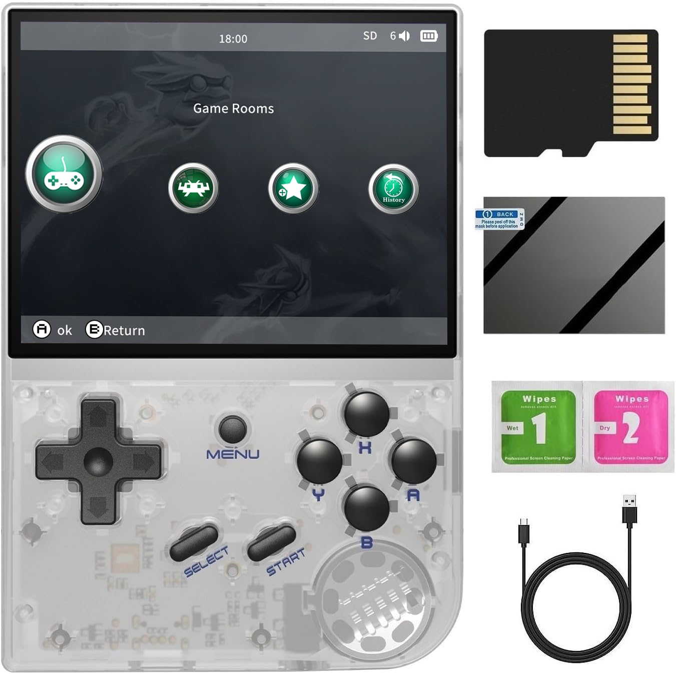 Mua RG35XX Handheld Game Console , Dual System Linux+GarlicOS 3.5 Inch ...