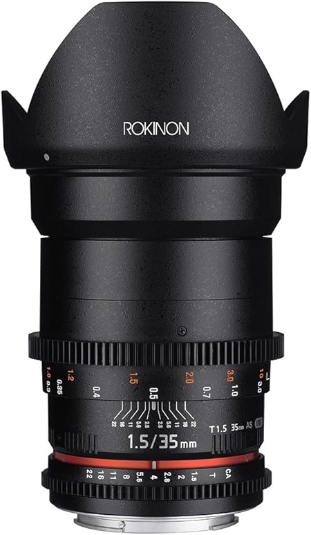 Rokinon DS35M-C Cine DS 35mm T1.5 AS IF UMC Full Frame Cine Wide Angle ...