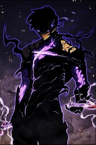 Solo Leveling Notebook: solo leveling Wide Ruled, 6x9, 120 Pages | Best ...