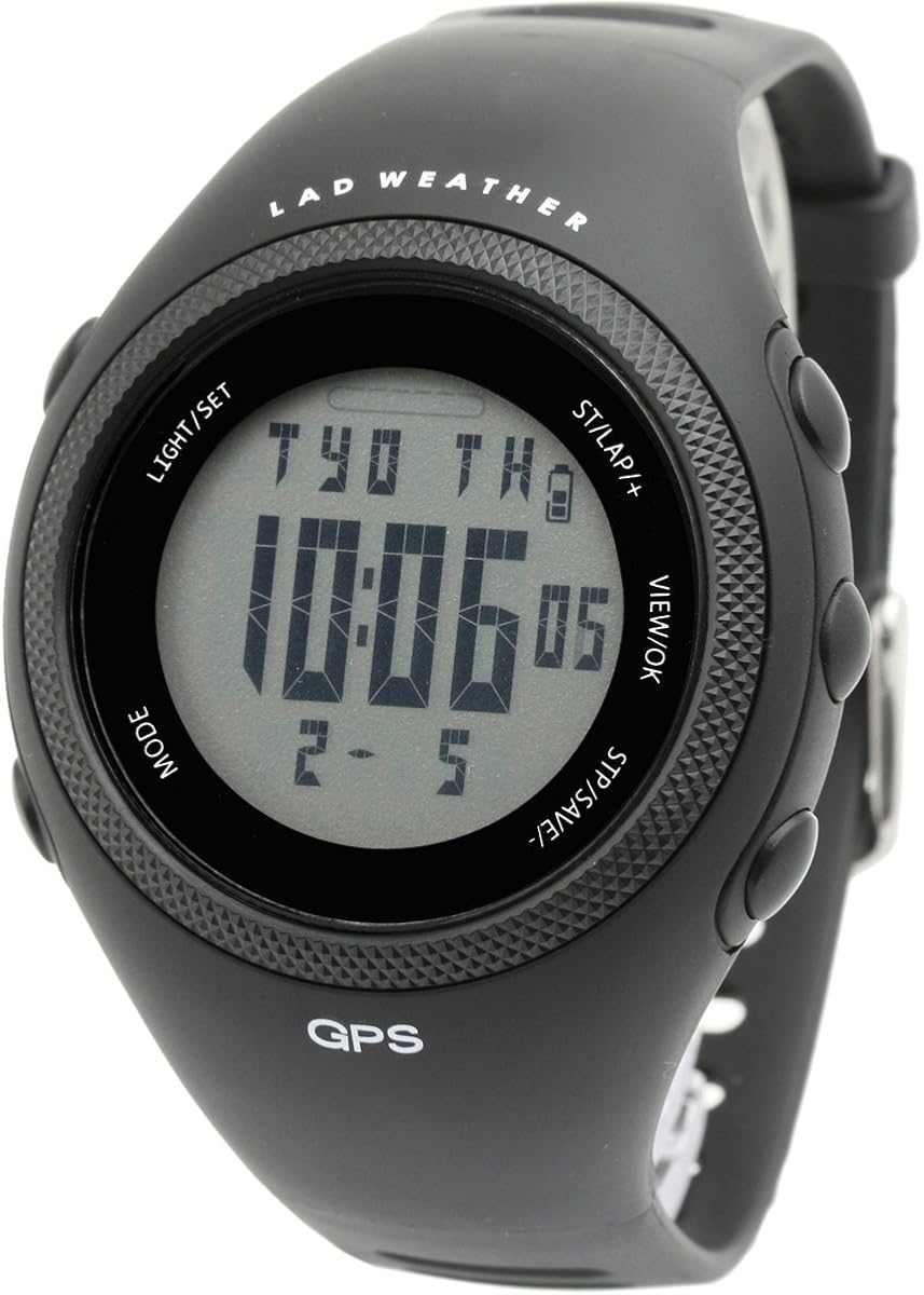 [LAD WEATHER] GPS Running Watch Auto Lap/Odometer/PC Connection/Calorie ...