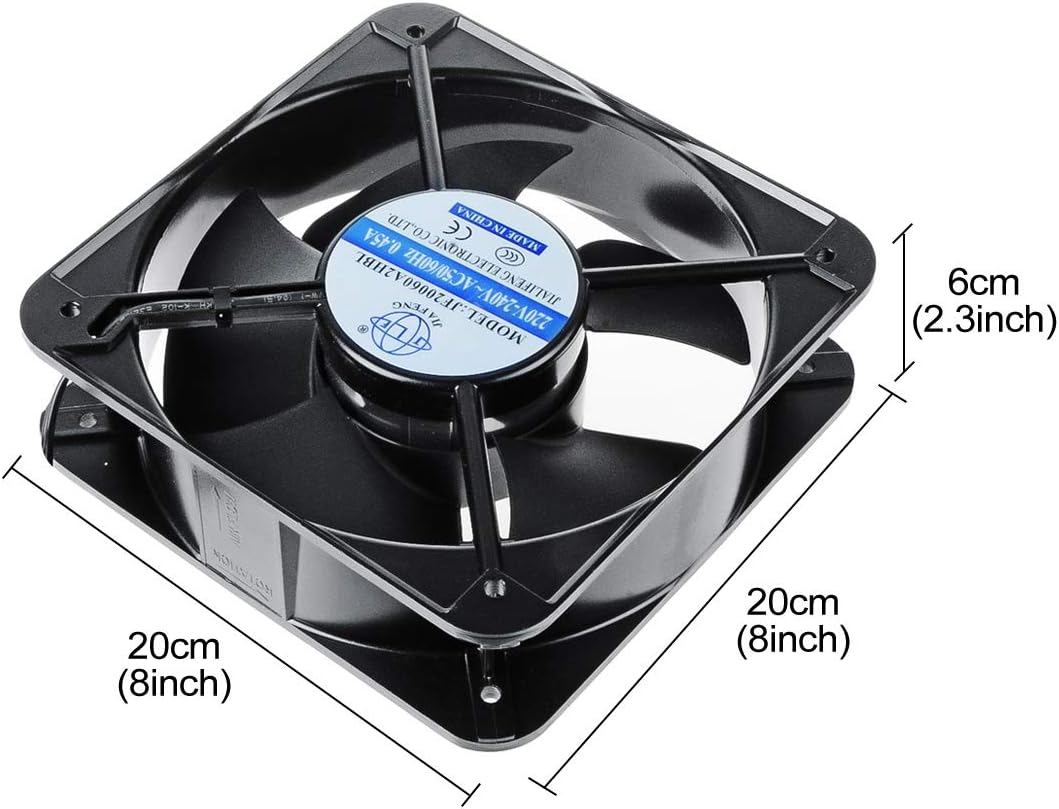 Case Fan,Saim High Speed Metal Housing Fan with Cooling Axial, AC 220 ...