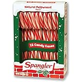 Amazon.com : Greenbrier (1) Box Candy Canes - Natural Peppermint Flavor ...