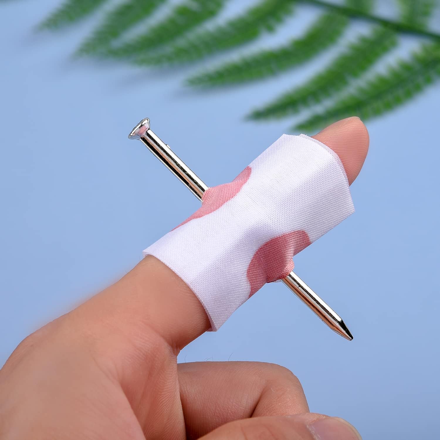 Cetornie 3 PCS Prank Prop Kits with Prank Poop Fake Blood Nail Through ...